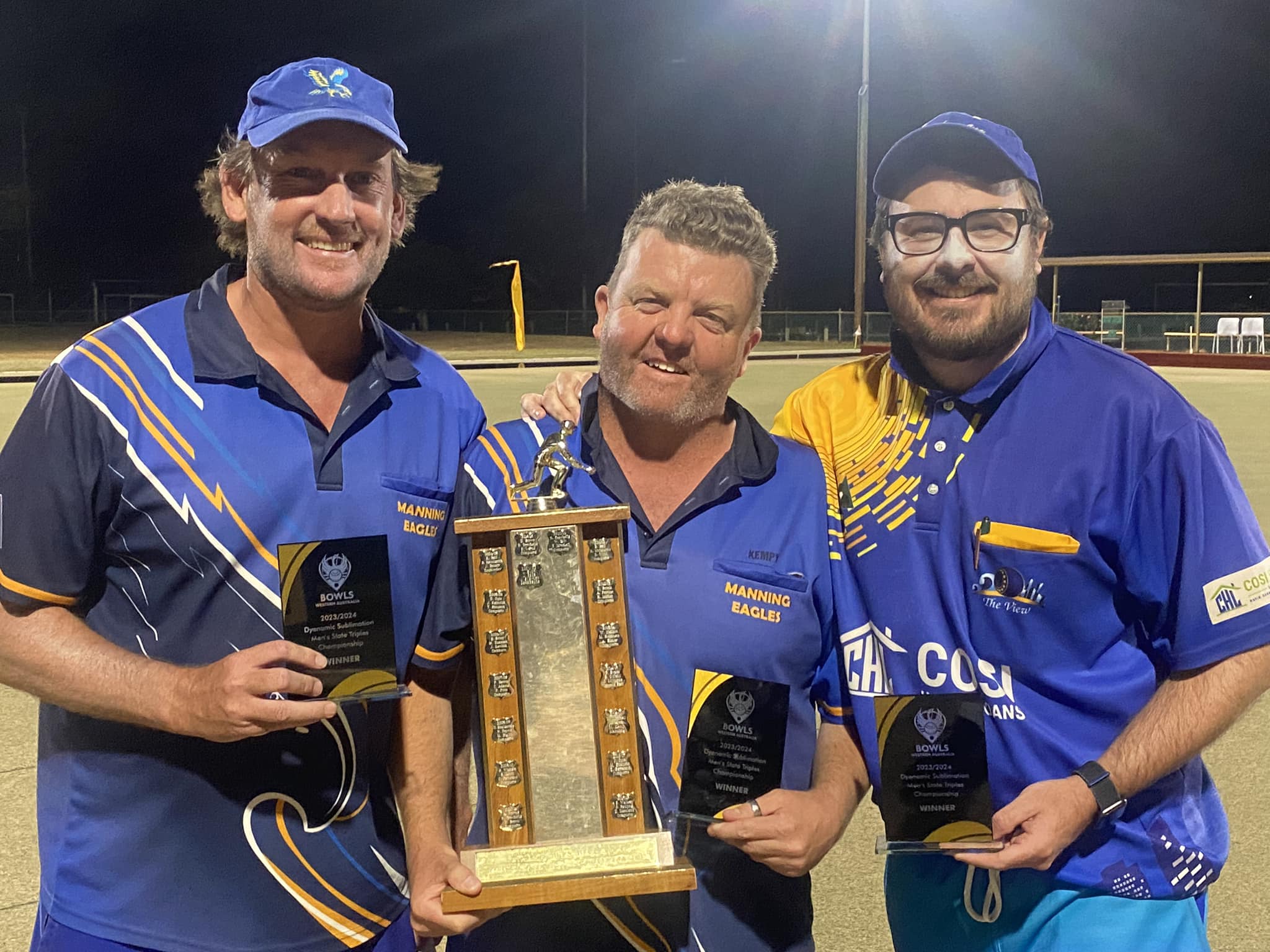 Nathan Jones Miles Kemp Ant Williams - Manning Eagles