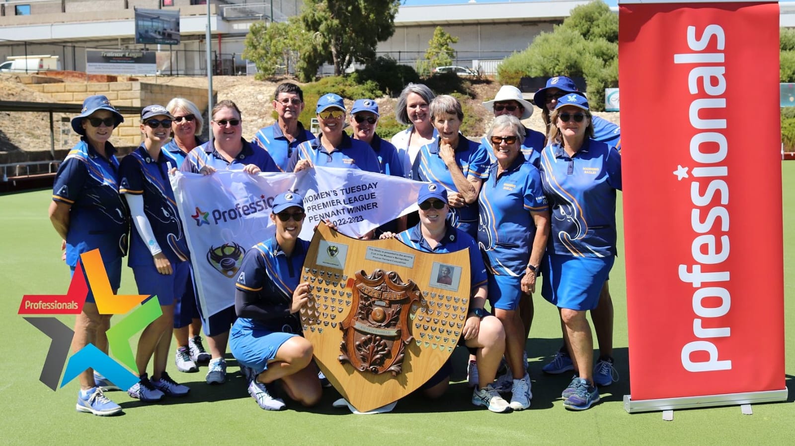Women's Tuesday Pennant Winners 2023 - Manning Eagles
